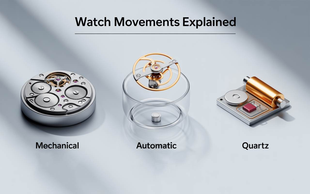 Watch Movements Explained – Millennium Jewelery